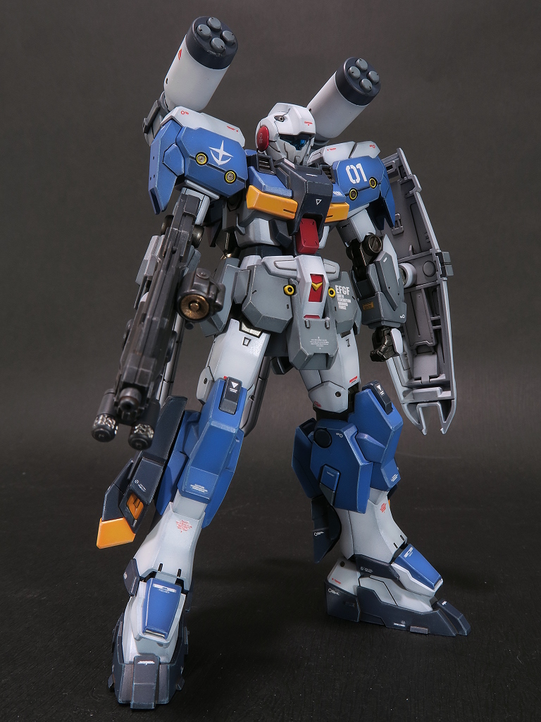 【作品分享】HG RX-81ST G-Line 標準裝甲型 @模型技術與資訊 哈啦板 - 巴哈姆特